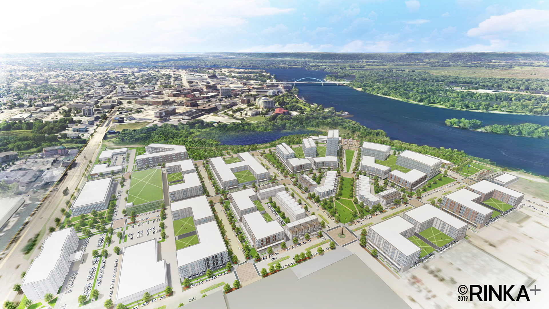 Riverside North site plan offers look at development - River Point District