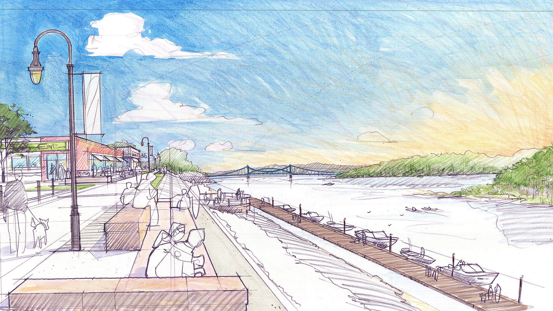 Waterfront neighborhood development project on track with master plan ...