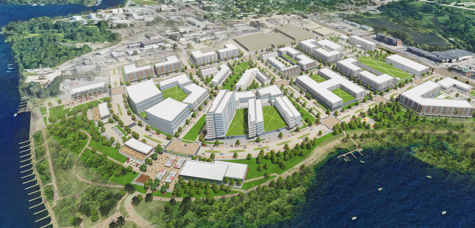 F Street Development Group has joined the redevelopment of River Point ...